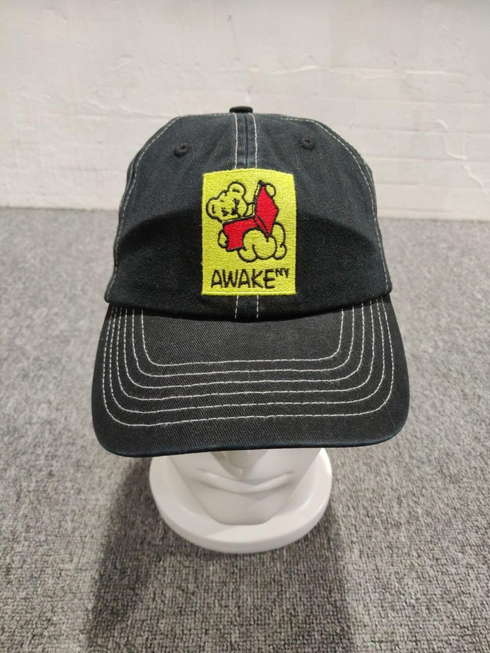 Awake × Dad Hat × Streetwear Awake NY Teddy Bear Bed Time Embroidered ...