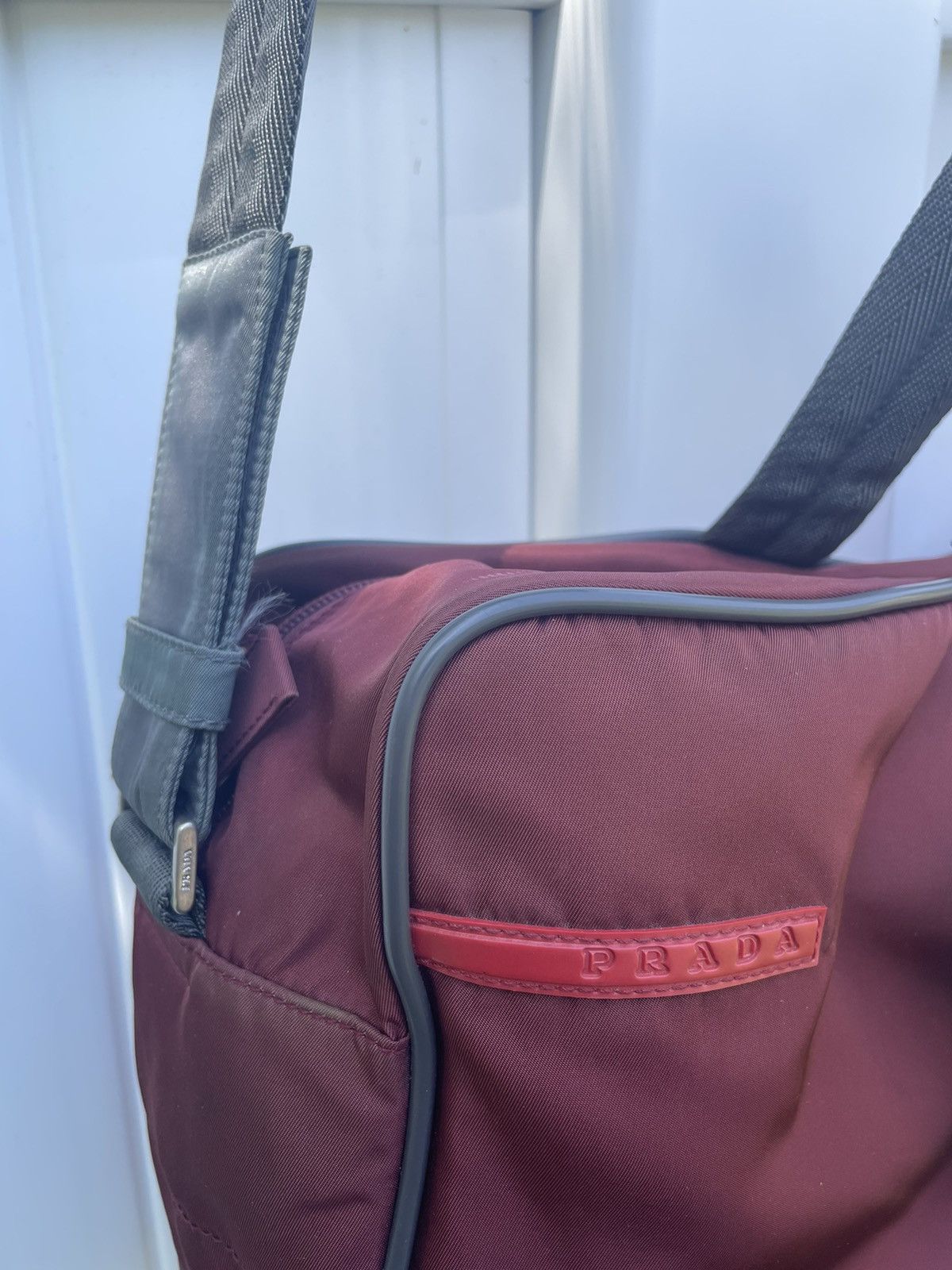 Prada Vintage Prada Milano Overnight Duffel Bag | Grailed