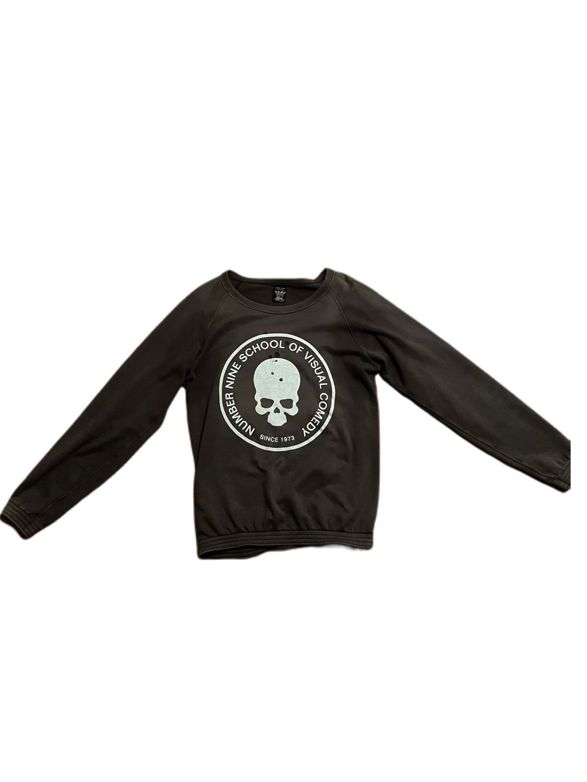 Number (N)ine Number (N)ine School of Visual Comedy Crewneck Ss 01 ...