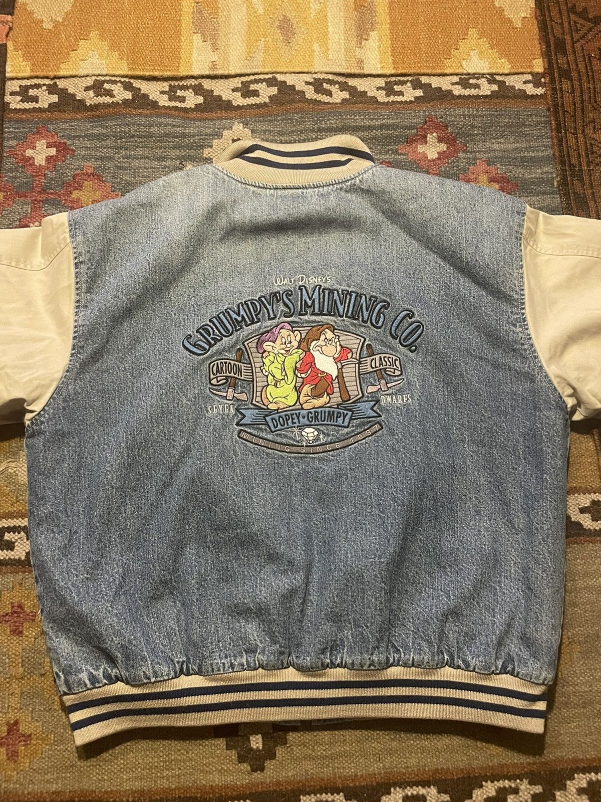 Vintage Vintage Snow White and the seven Dwarfs grumpy jacket | Grailed