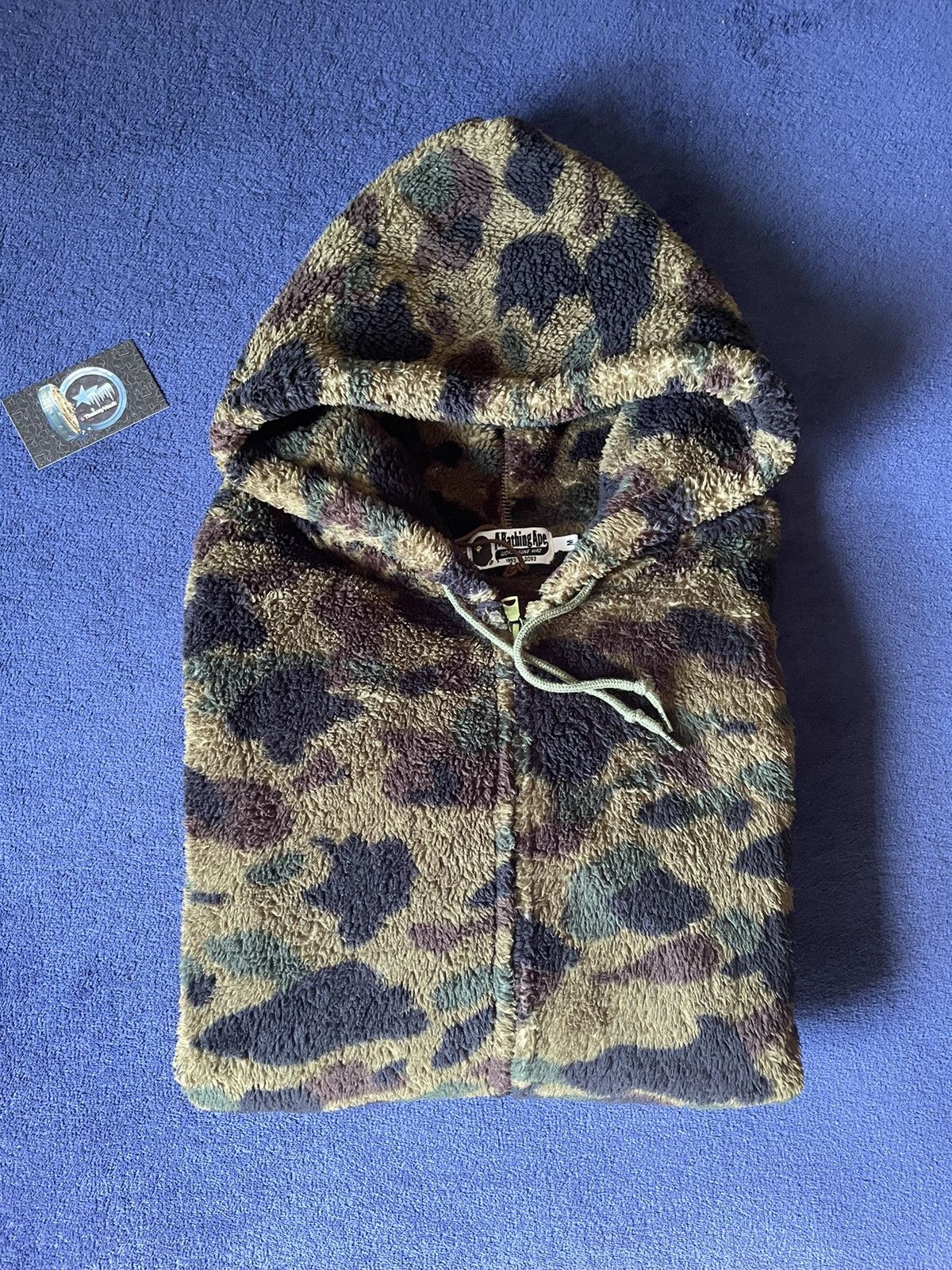 Bape Bape BOA Fleece ZIP Up Hoodie | Grailed