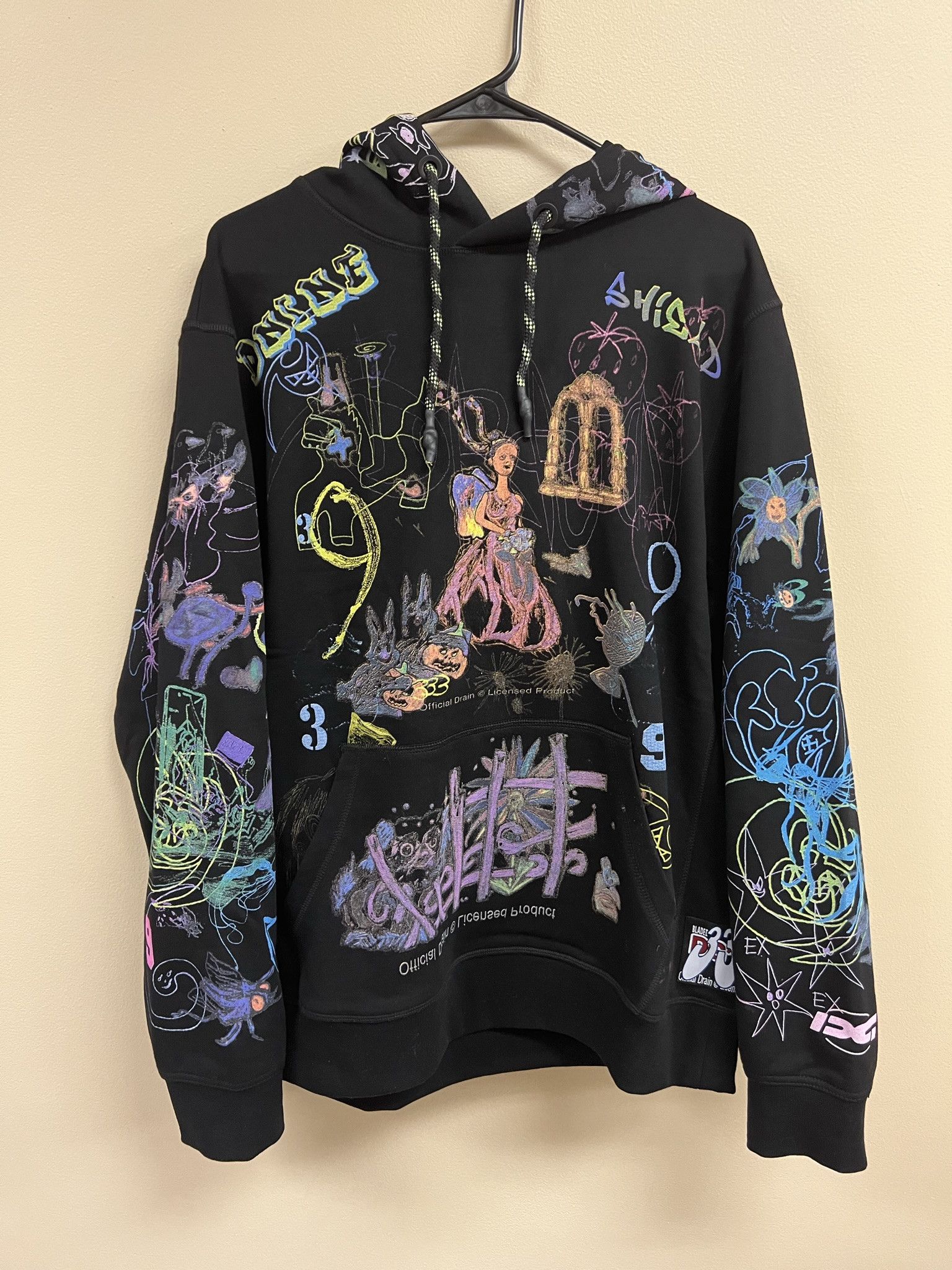 Sad Boys Claire Barrow x Bladee Extasia 333 Hoodie | Grailed