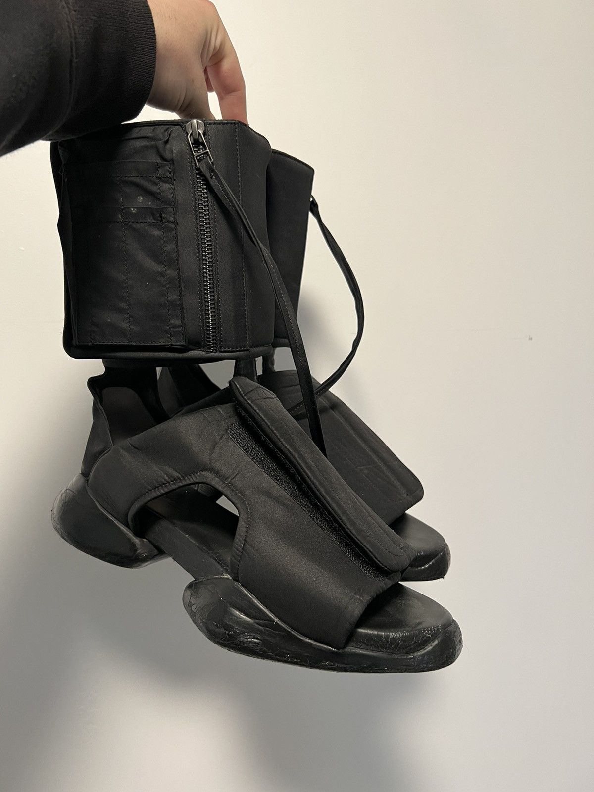 Adidas × Rick Owens × Rick Owens Drkshdw Rick Owens cargo sandal clog ...