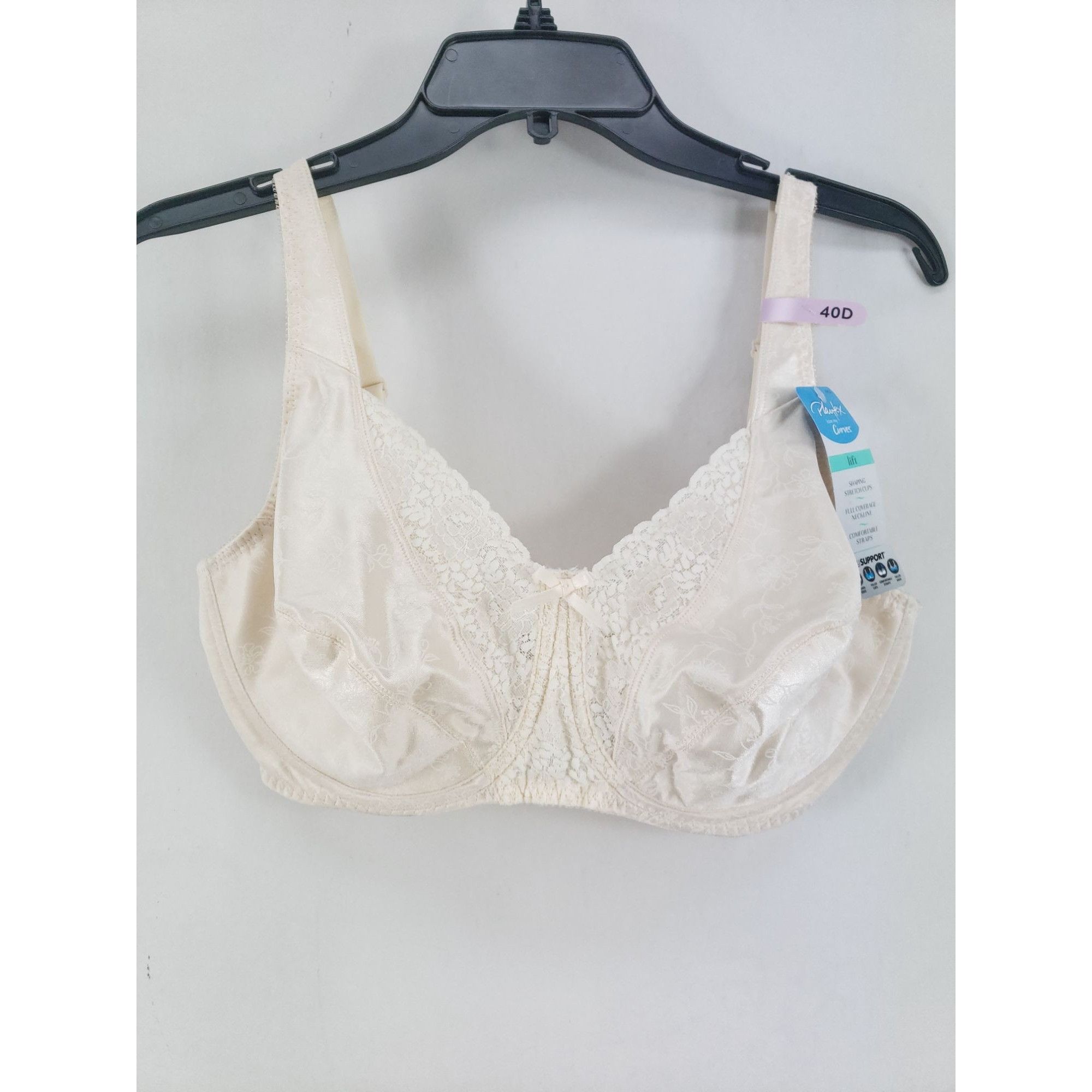Other Playtex Secrets Signature Floral Unlined Bra Size 40D Beige | Grailed