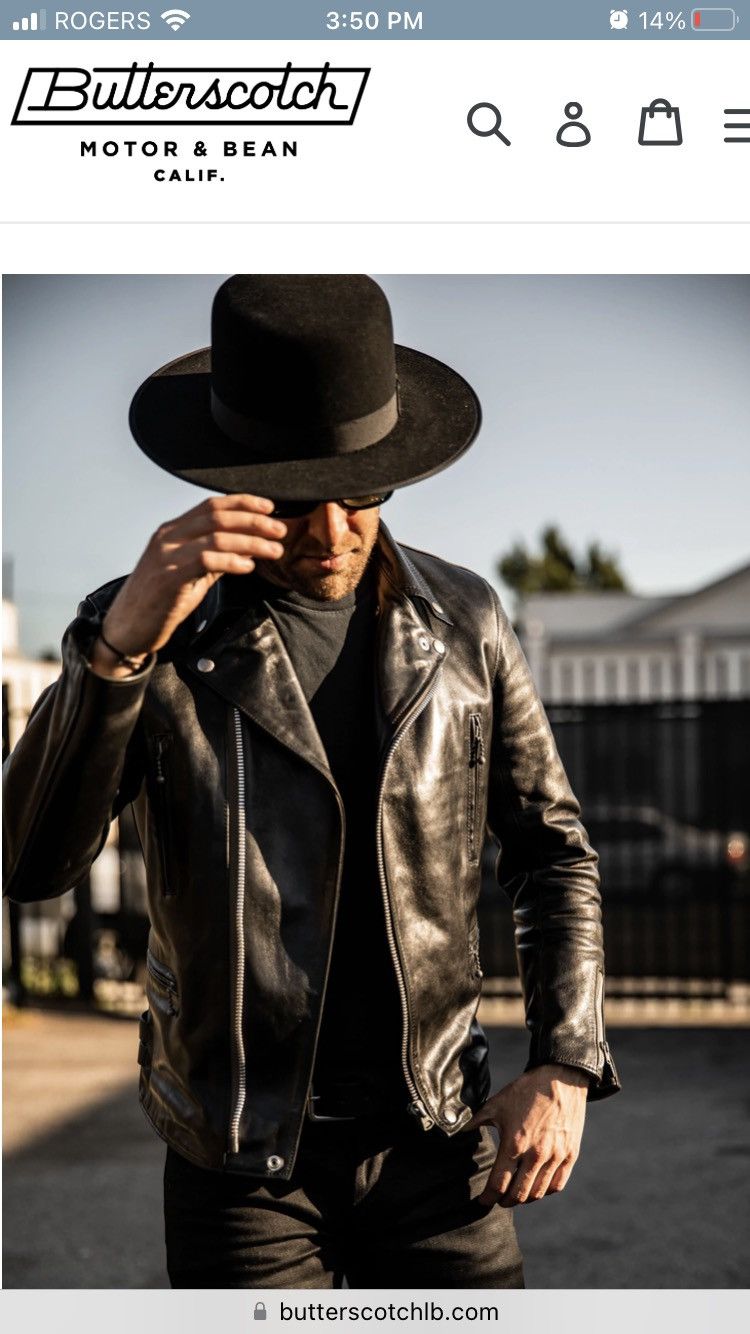 Self Edge × Stetson Stetson Amish buffalo hat size 61 (7 5/8) | Grailed