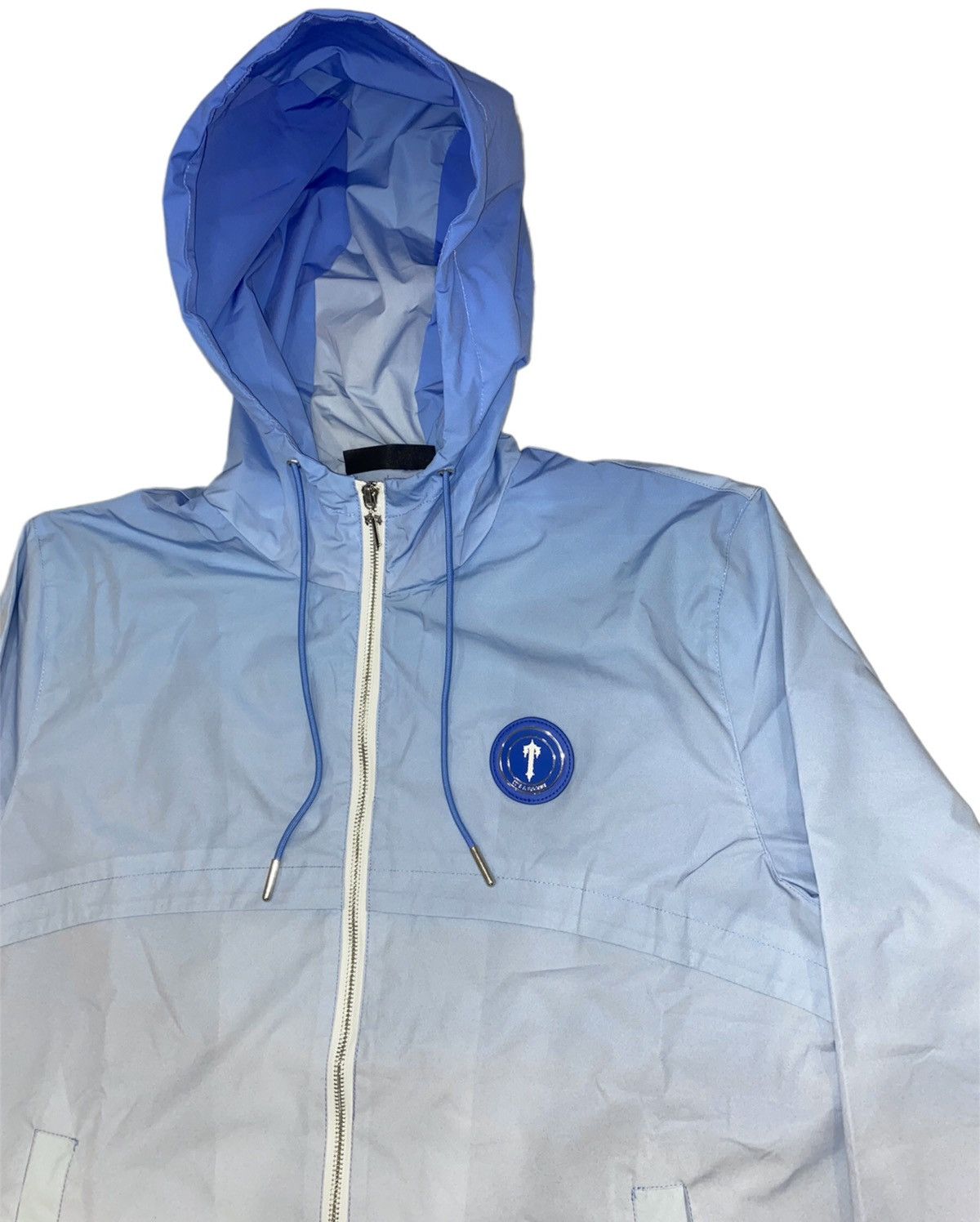 Trapstar London TRAPSTAR Blue Gradient Badge Lightweight Windbreaker ...