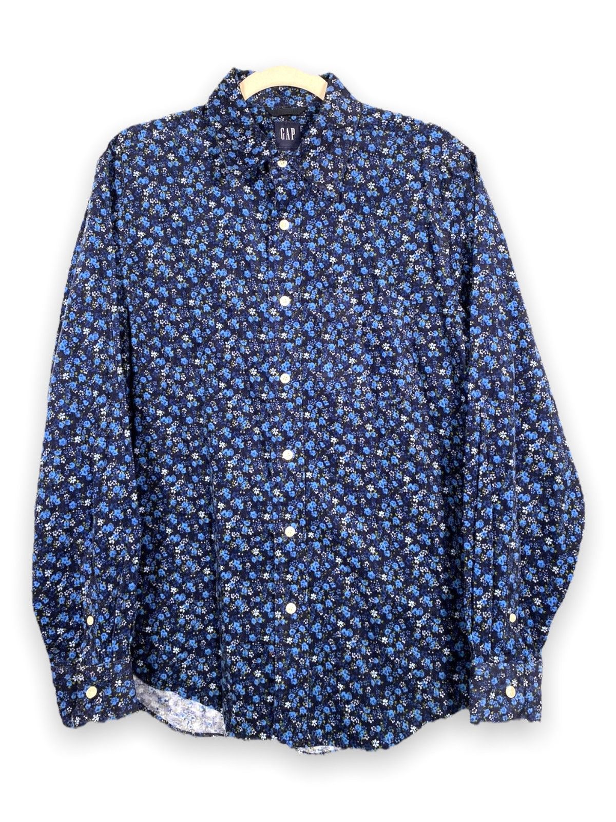 Gap Floral Corduroy Button Up Shirt | Grailed