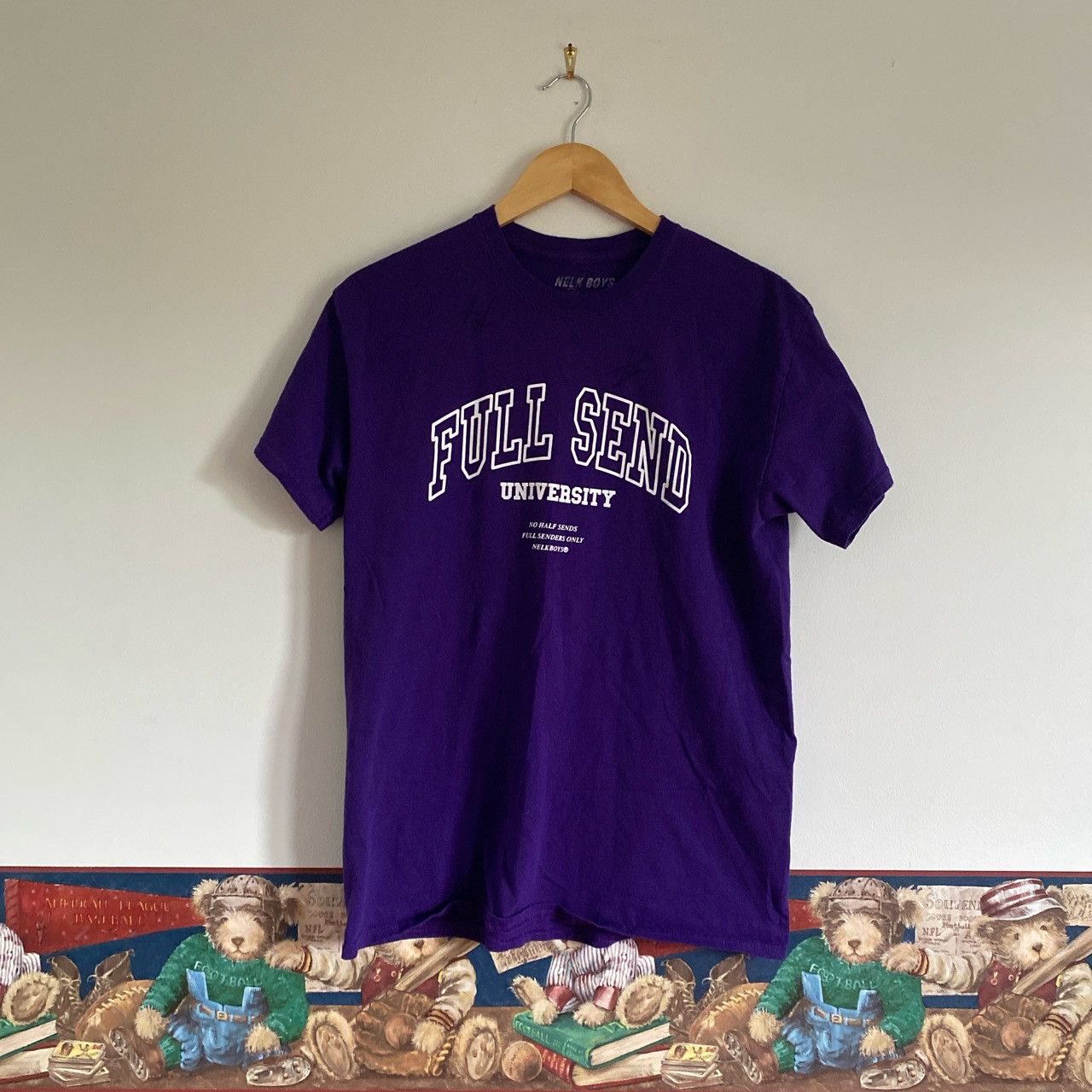 Full Send Full send university t-shirt with kyle forgeard signature ...