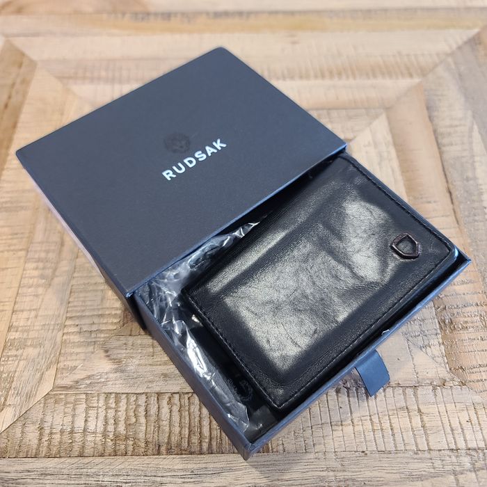 Rudsak "Donny" Black Leather Wallet | Grailed