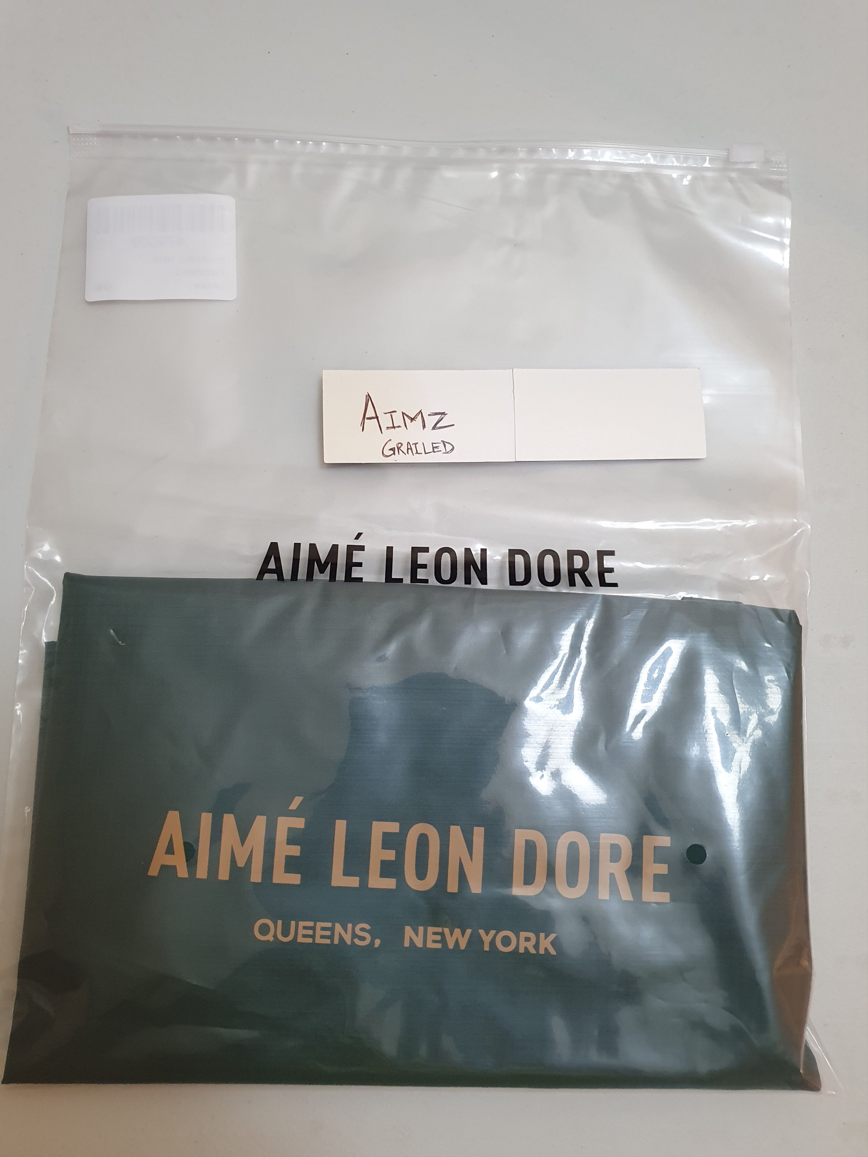 Aime Leon Dore Aime Leon Dore Packable Logo Tote (Green) | Grailed