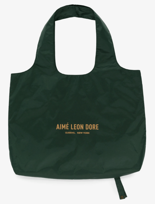 Aime Leon Dore Aime Leon Dore Packable Logo Tote (Green) | Grailed