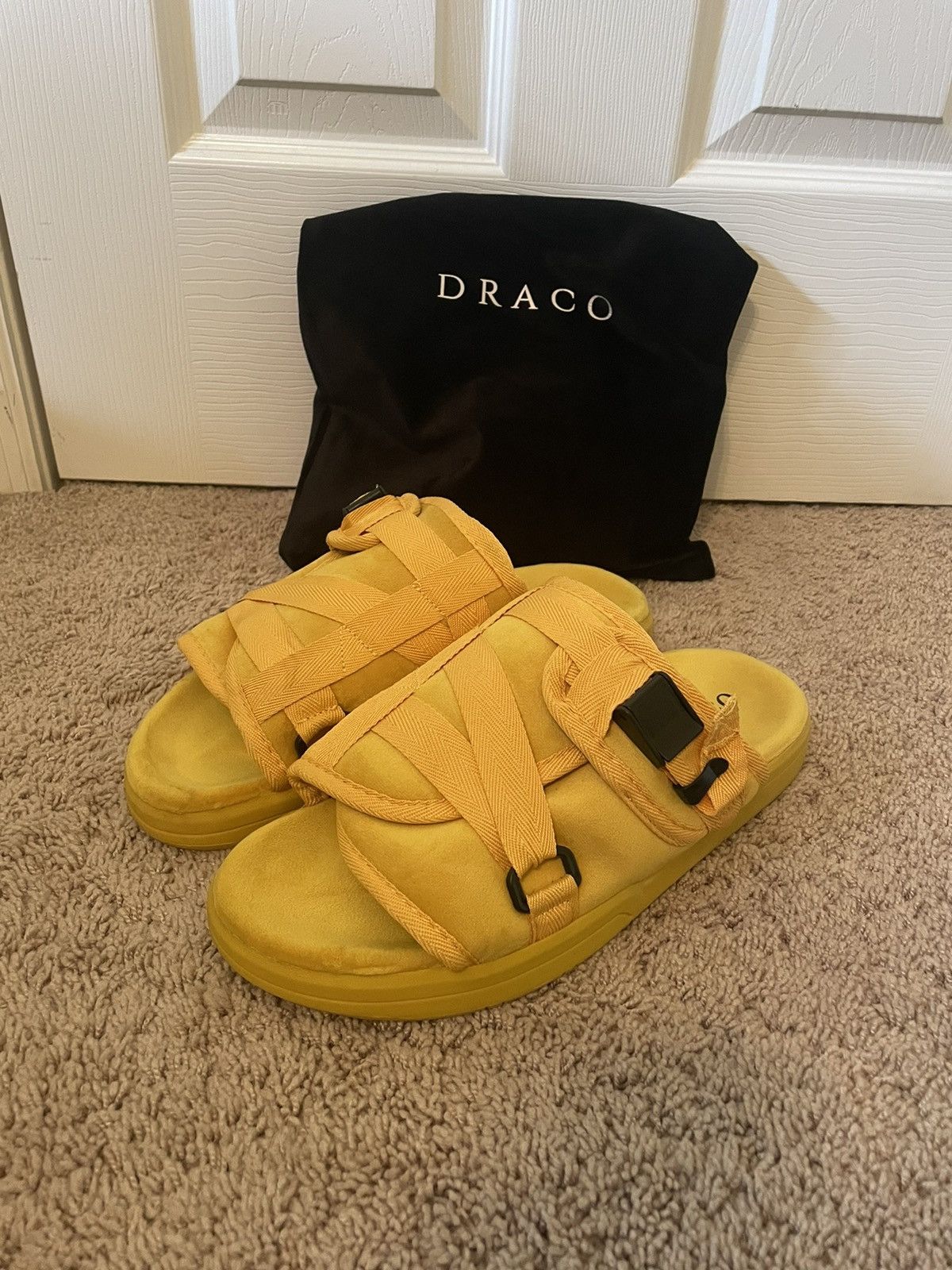 Other Velvet Yellow Draco Slides 9-10 | Grailed