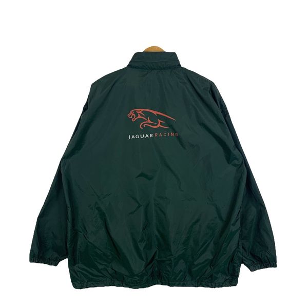 Vintage JAGUAR RACING Motorsport Sport Car Windbreaker Coach Jacket ...