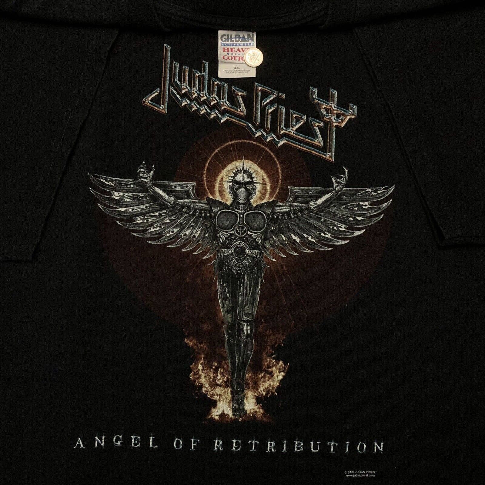 Vintage Vintage 2005 Judas Priest Angel Of Retribution Tour T-Shirt ...