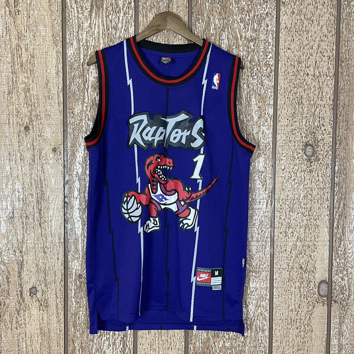 NBA × Nike × Vintage Vintage Toronto raptors McGrady 90s jersey | Grailed