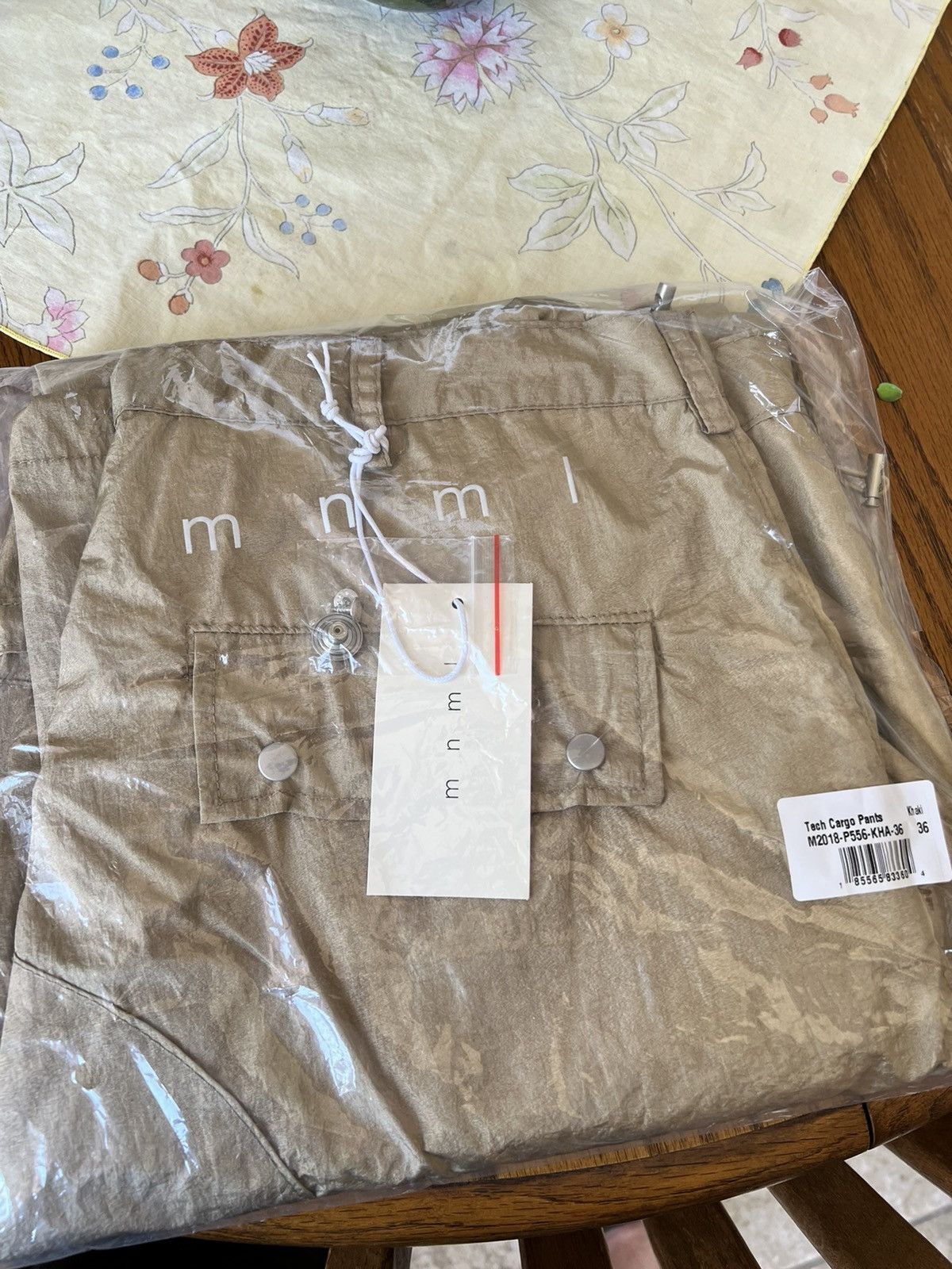 Mnml Mnml Tech Cargo Pants Khaki Grailed