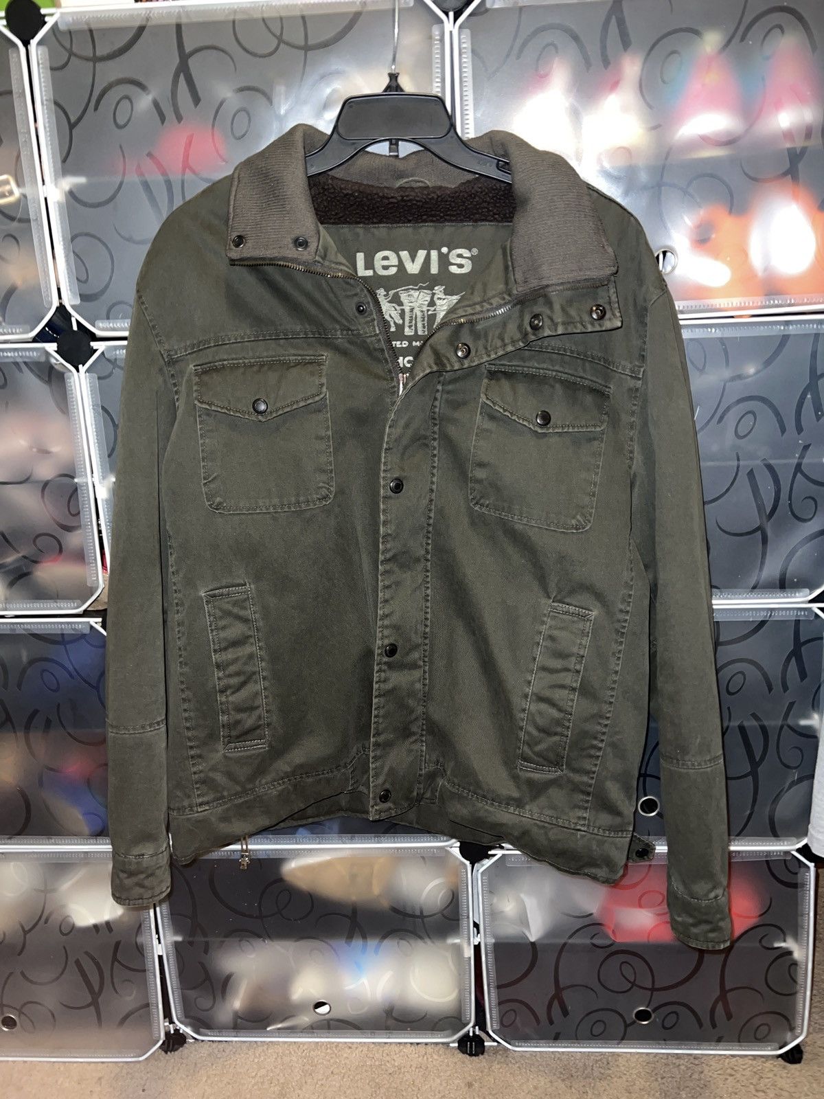 Levi's Levi’s Green Trucker Jacket | Grailed