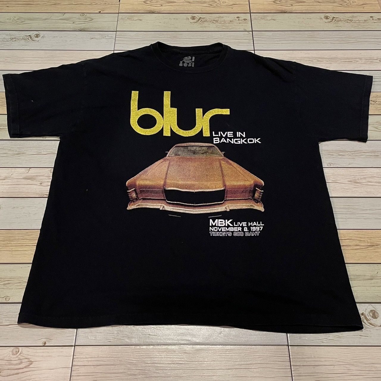 Band Tees × Streetwear Blur Live In Bangkok 1995 Tour Bootleg Concert ...
