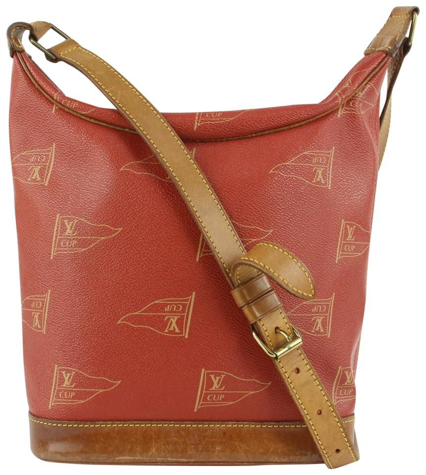 Louis Vuitton Louis Vuitton Red LV Cup Le Touquet Hobo Shoulder bag ...