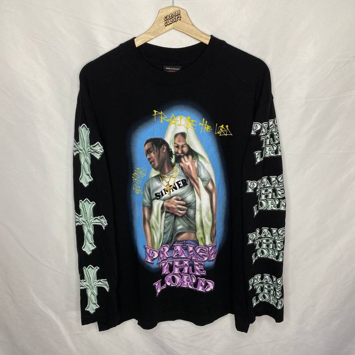 Asap Rocky A$AP Mob AWGE Praise the Lord Hip Hop Rap Tour Merch Tee ...