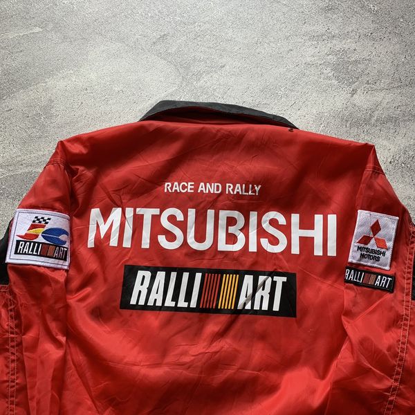 Vintage Vintage Mitsubishi Ralliart Lancer Dealer Team Racing Jacket ...