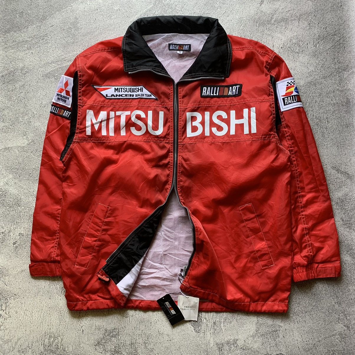 Vintage Vintage Mitsubishi Ralliart Lancer Dealer Team Racing Jacket ...