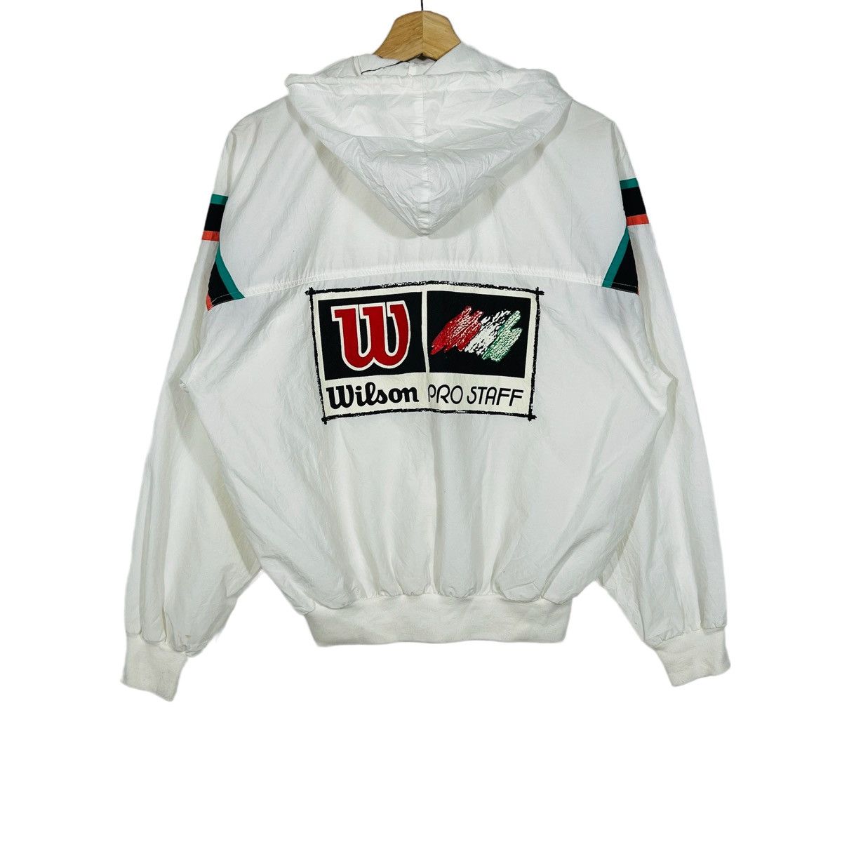 Wilson Wilson hoodies windbreaker big logo | Grailed
