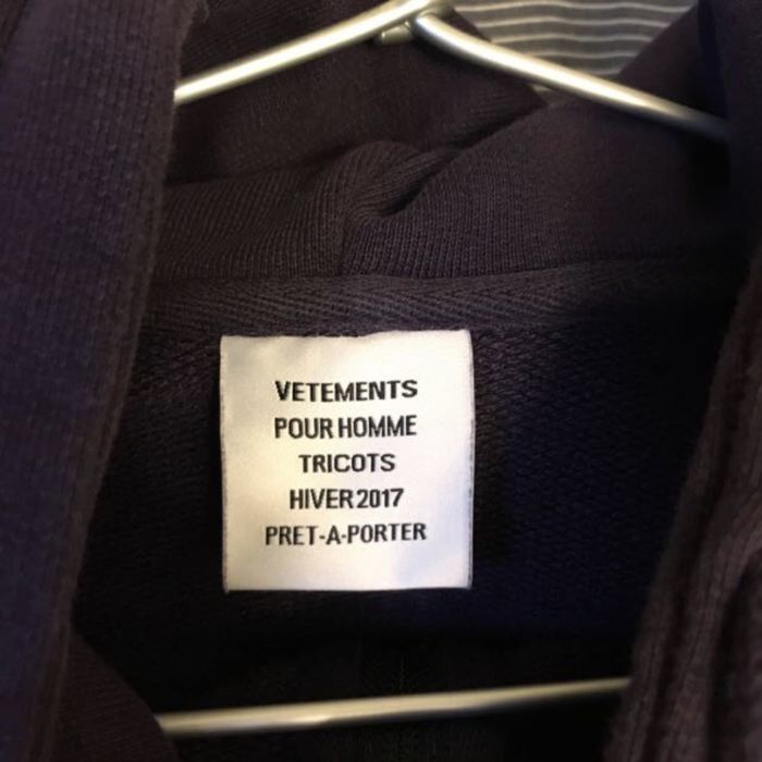 Vetements sexual fantasies purple zip up hoodie sweater | Grailed