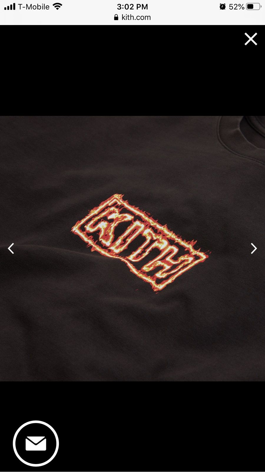 Kith Flame L/S Tee Espresso LS Deadstock | Grailed