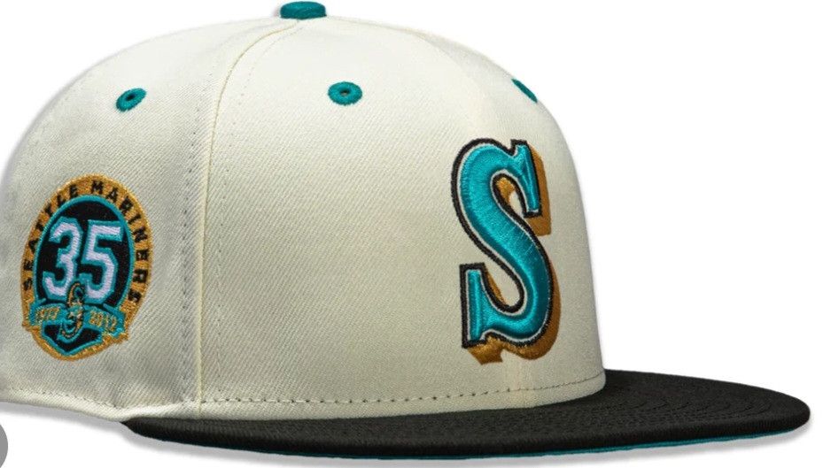 Hat Club × MLB × New Era 7 3/8 Hat Club Seattle Mariners Tropics ...