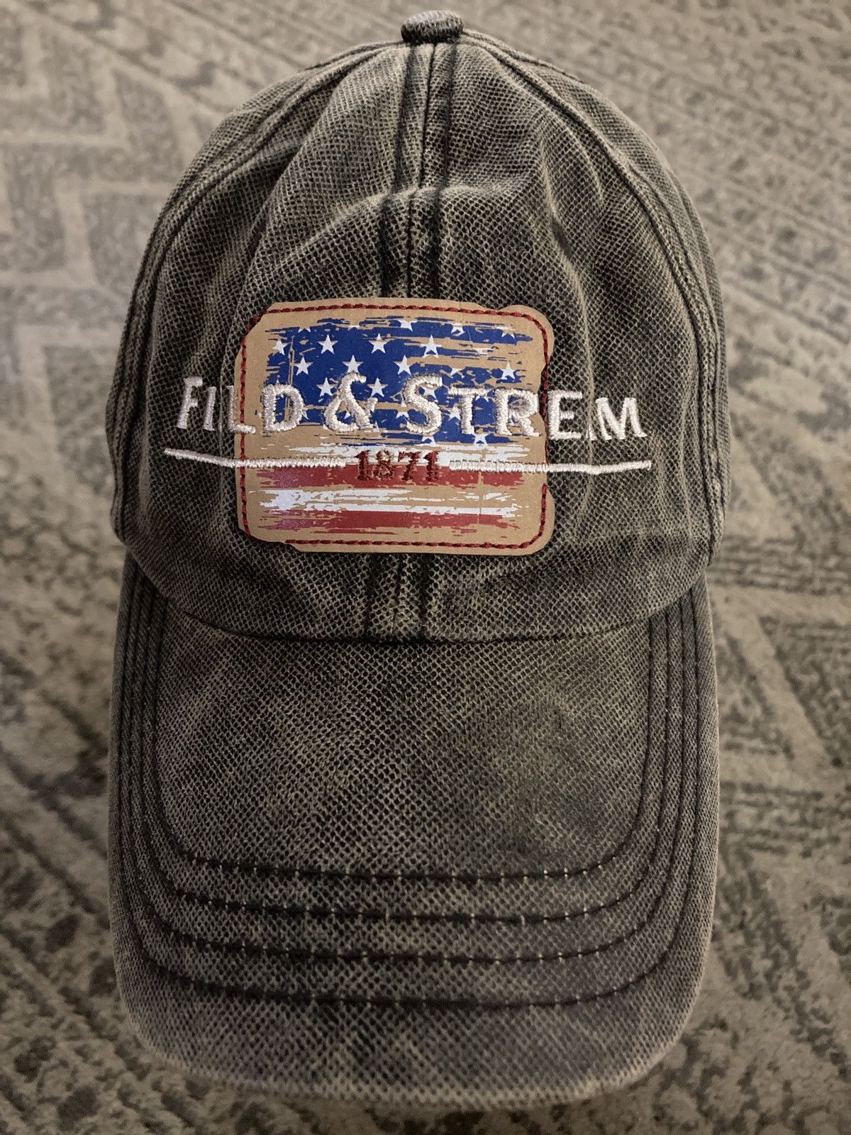 Field And Stream Field & Stream Dad Strapback Trucker Hat Cap American ...