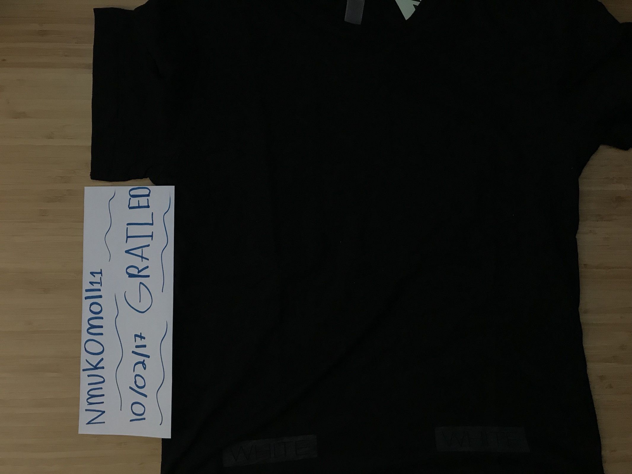 Off-White Orange Box Logo Offwhite Tee | Grailed