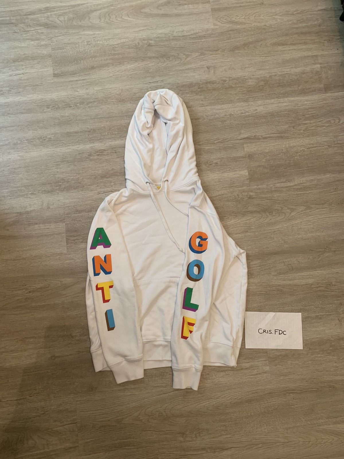 Golf Wang White Anti Golf hoodie | Grailed