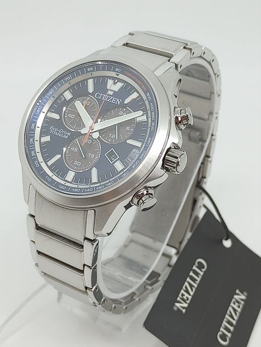 Citizen Citizen Eco-Drive AT2471-58L Men’s 42mm Titanium Watch | Grailed