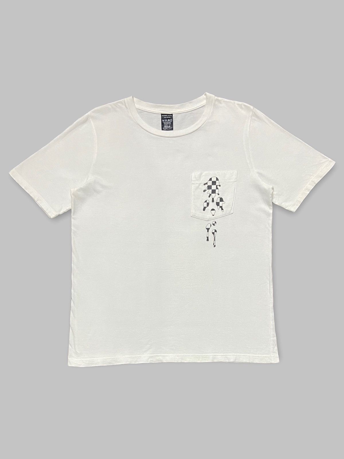 Vintage SS08 Number Nine Checkered Pocket Tees | Grailed