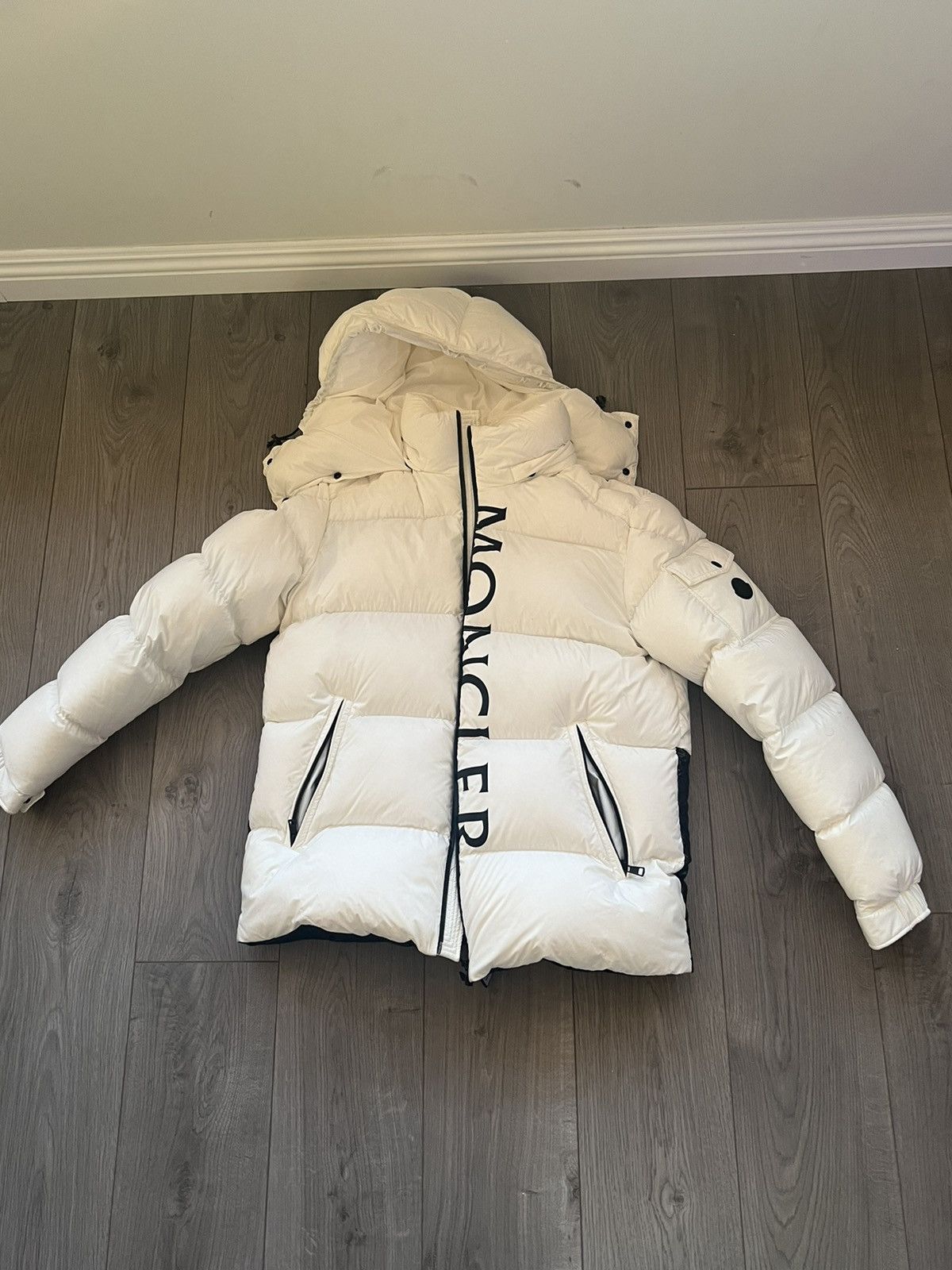 Moncler Limited Edition White Moncler Puffer Jacket | Grailed