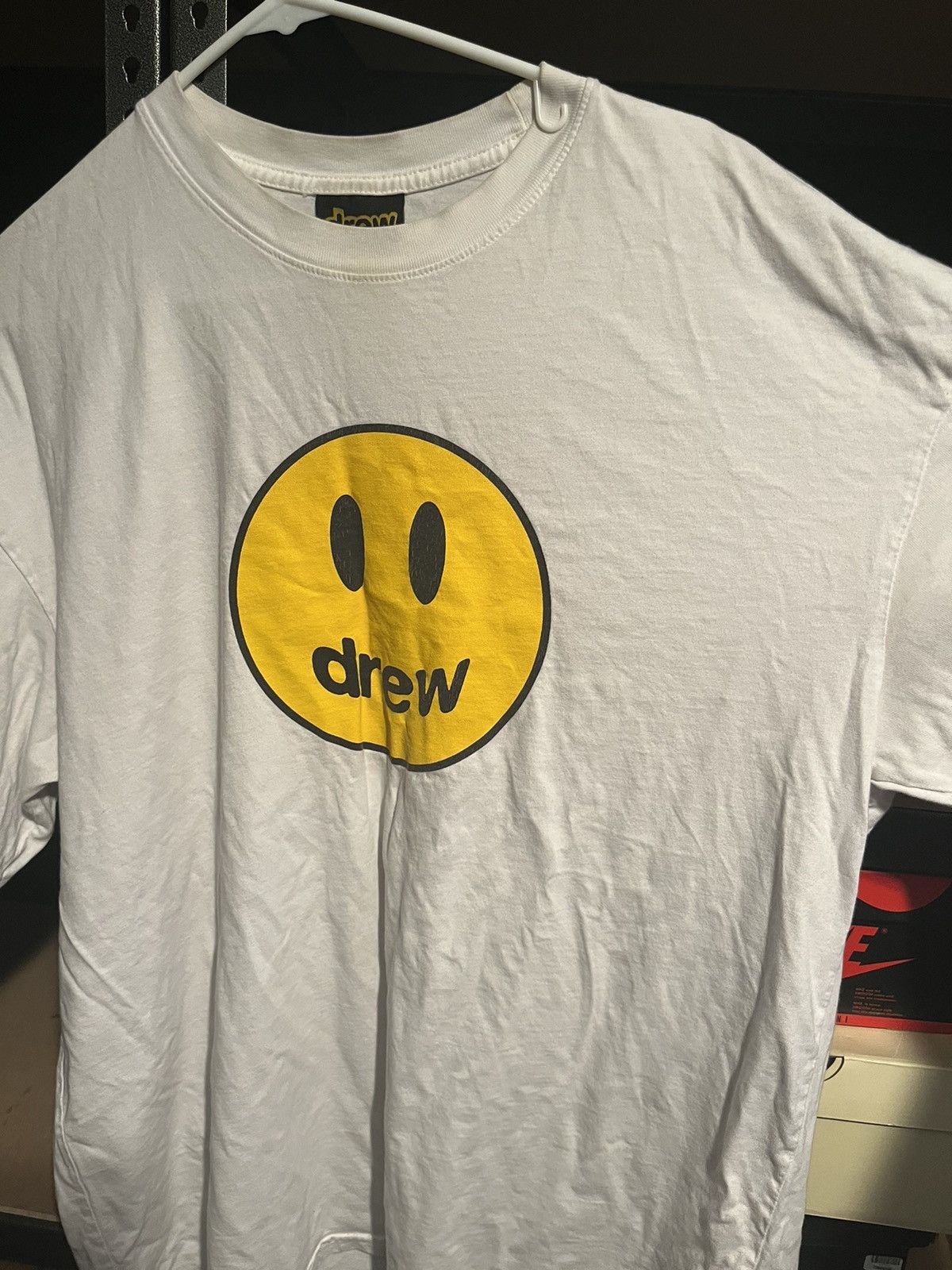 Drew House × Justin Bieber Drew house white t shirt | Grailed