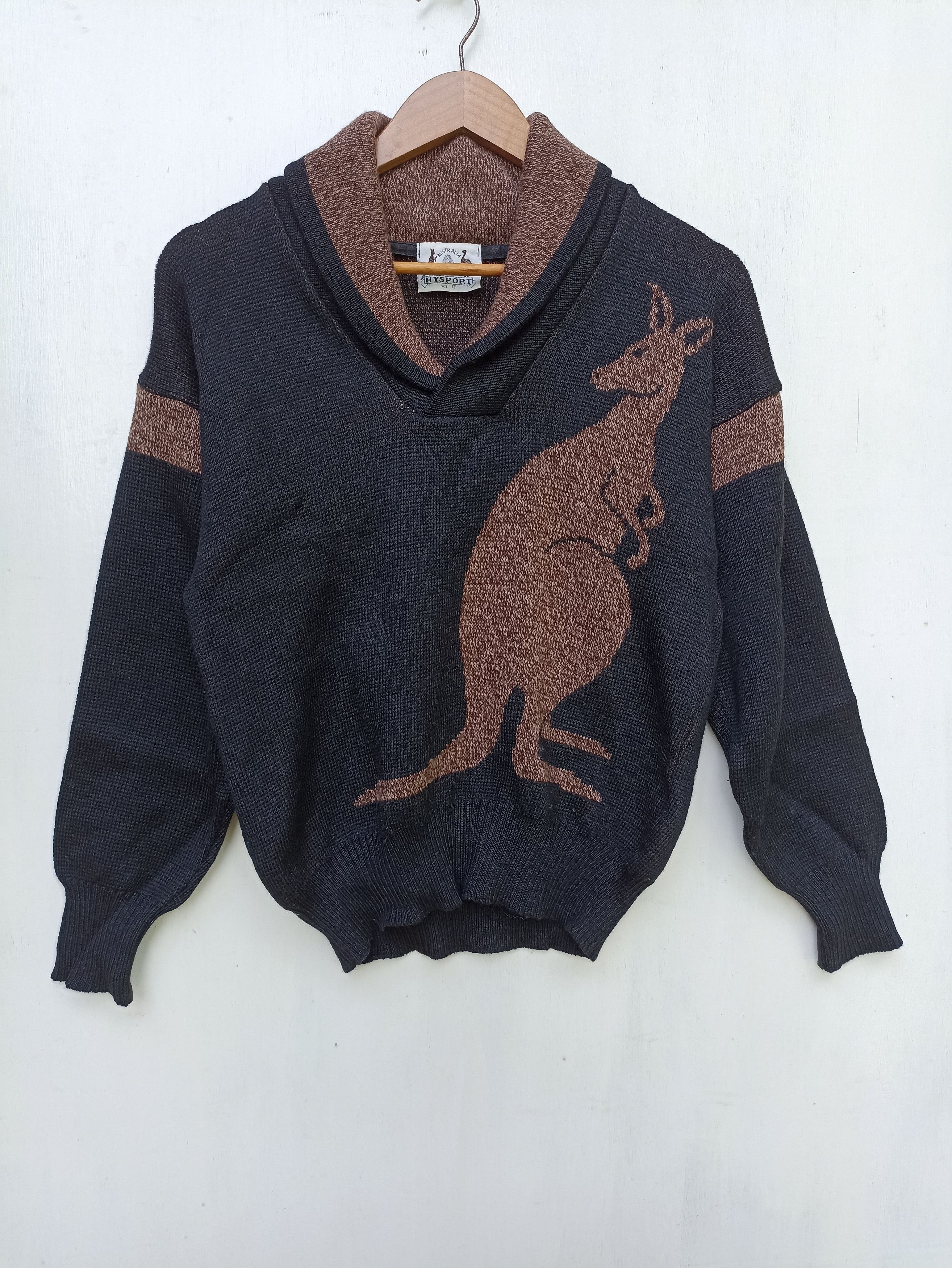 Classics Australia × Coloured Cable Knit Sweater × Vintage Vintage Down ...
