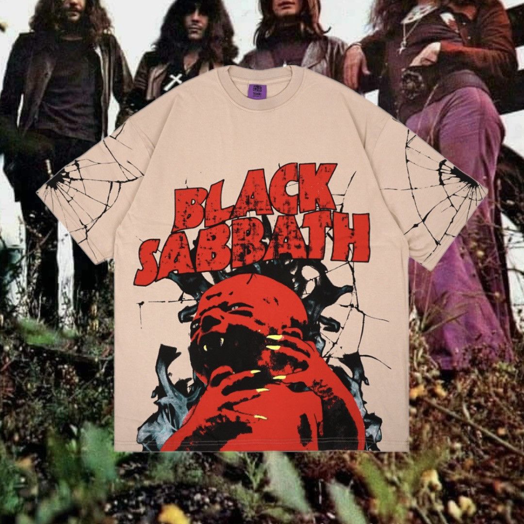 Band Tees × Black Sabbath × Streetwear BLACK SABBATH BORN AGAIN MODERN ...