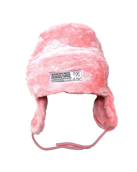 LIL PEEP LIL PEEP RUSSIAN USHANKA HAT ( PINK FAUX FUR) | Grailed