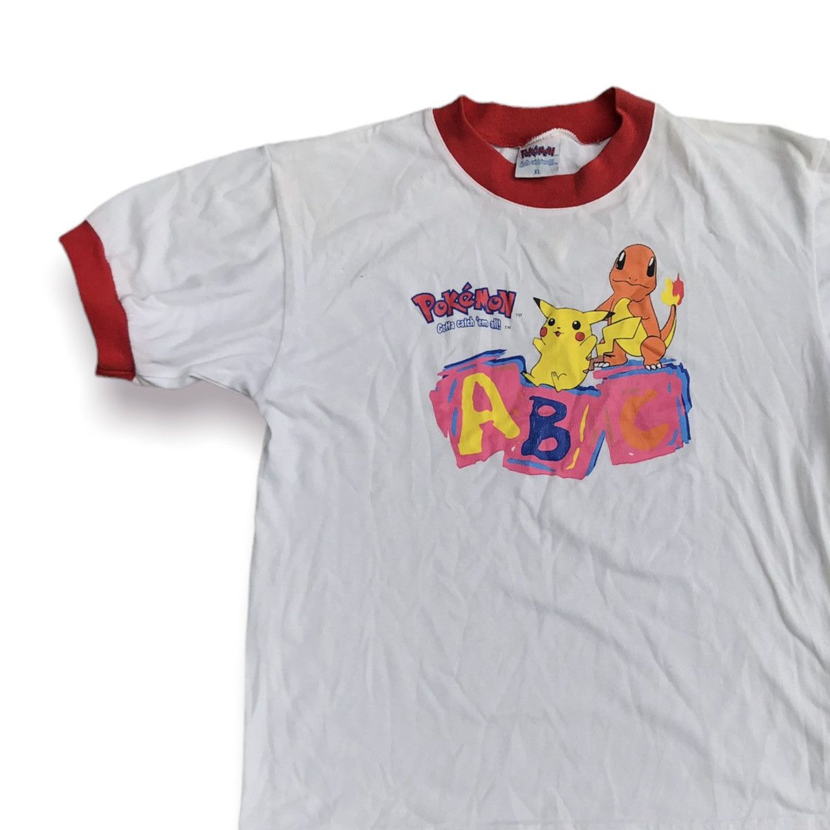 Cartoon Network × Pokemon × Vintage Vintage Pokemon 90s Cartoon T-Shirt ...