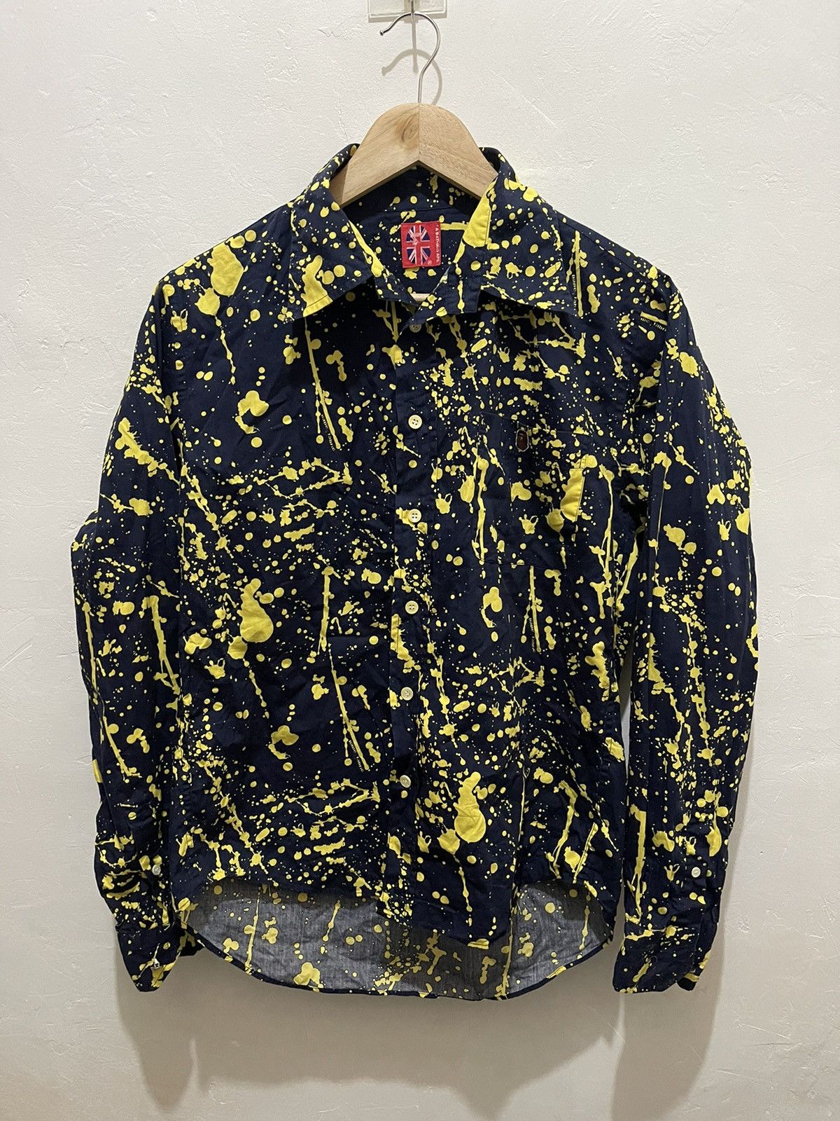Bape Bathing ape( Paint splatter design) | Grailed