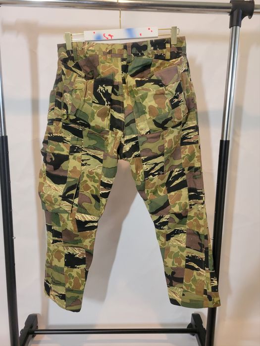 Vivienne Westwood 90s Multifaceted camo patchwork cargos | Grailed