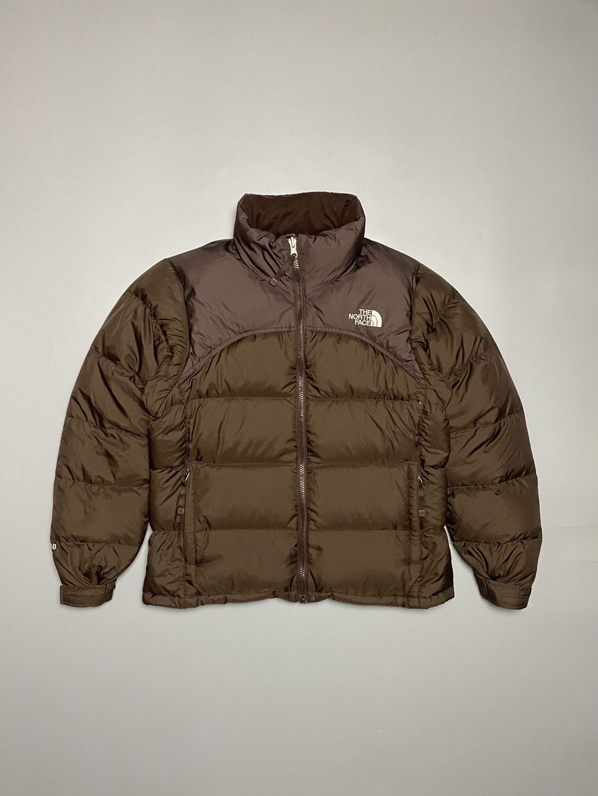 Vintage The North Face 700 Nupste vintage brown puffer down jacket ...