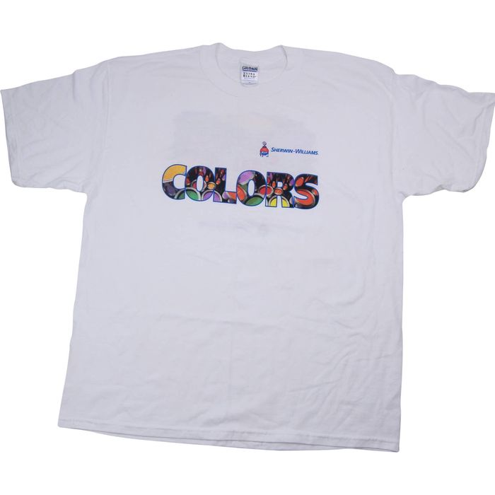 Vintage Vintage Sherwin Williams "Colors" Graphic T Shirt | Grailed