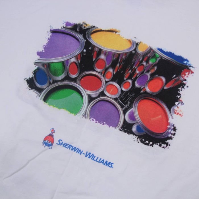 Vintage Vintage Sherwin Williams "Colors" Graphic T Shirt | Grailed
