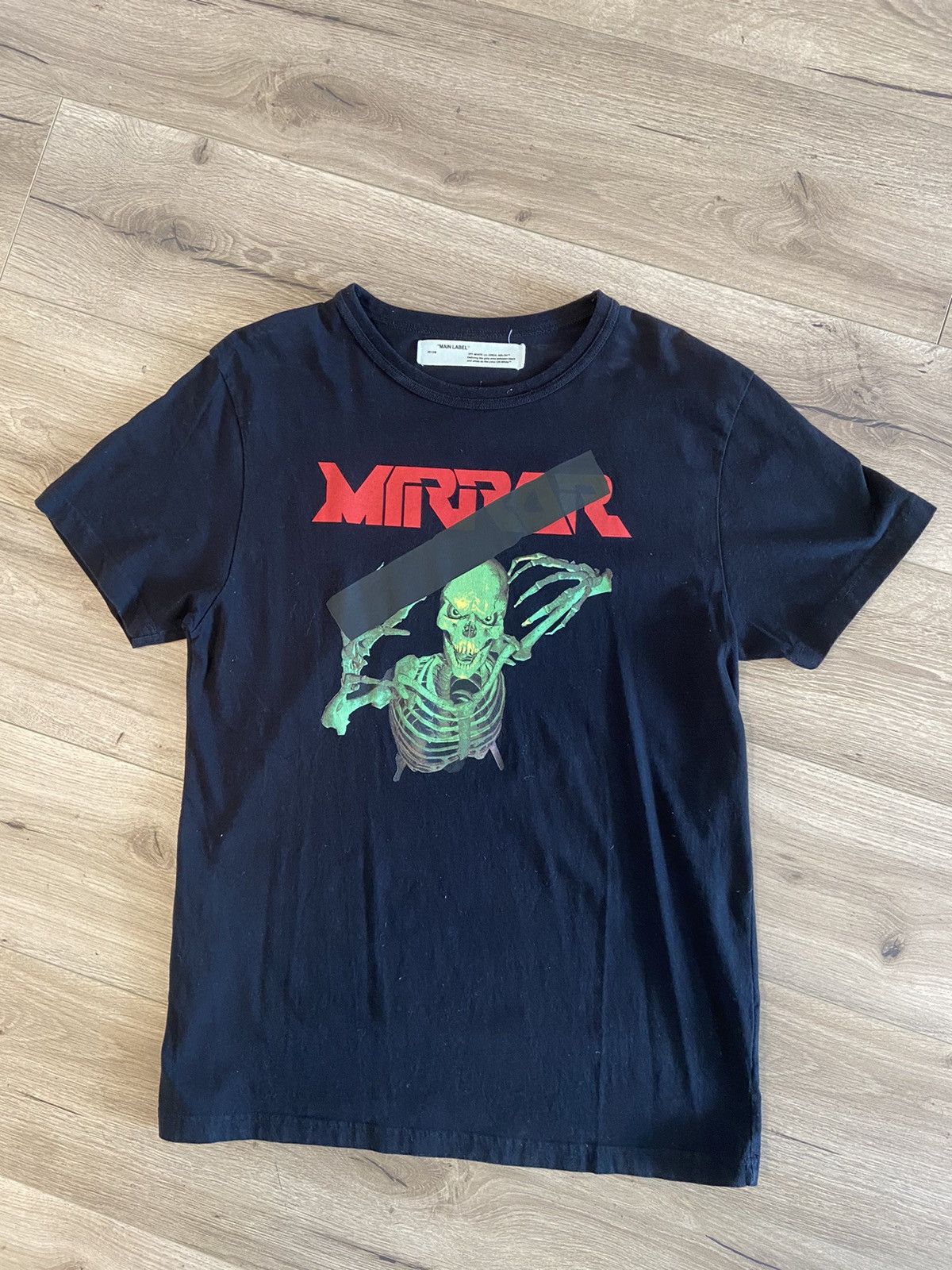 Off-White Skull Mirror Mirror Shirt | Grailed