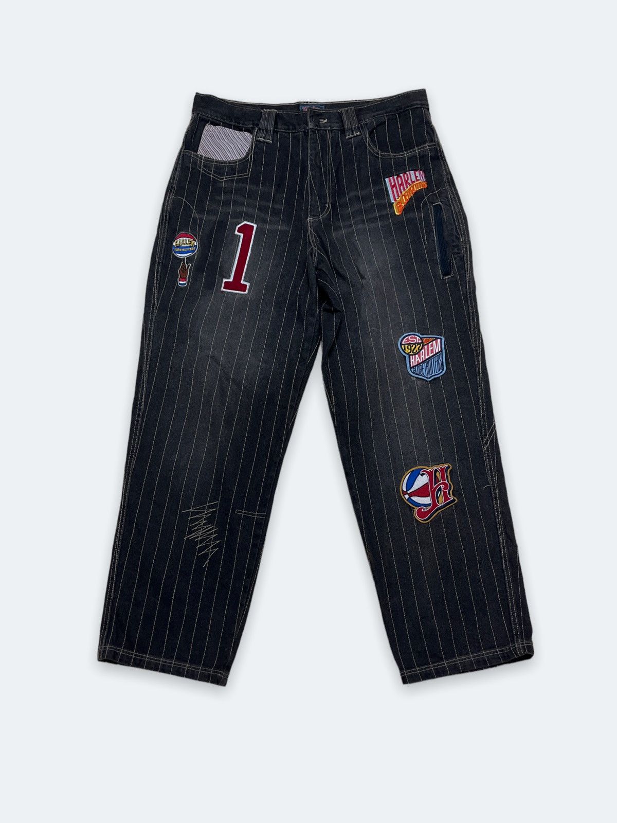Designer × NBA × Vintage 80S VINTAGE NBA OFFICIAL UNIFORM PATCHWORK ...
