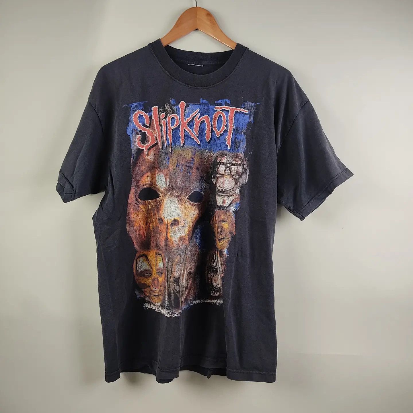 Band Tees × Slipknot × Vintage Early 2000 Slipknot Masks XL | Grailed