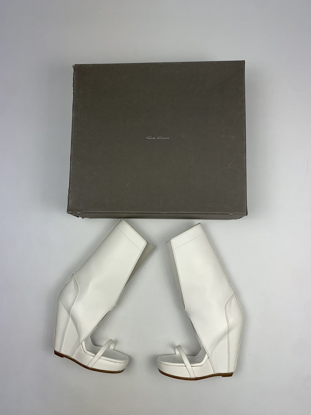 Avant Garde × Luxury × Rick Owens Rick Owens leather high avant-garde ...